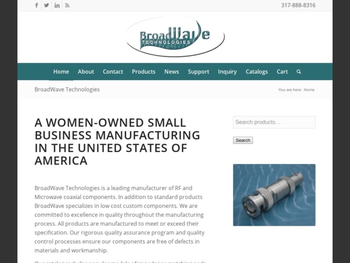 BroadWave Technologies - Website Design by Doug Walker